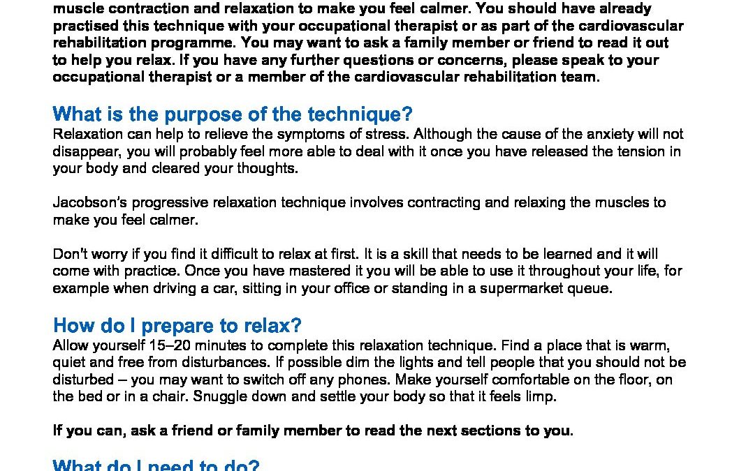 jacobsons-progressive-relaxation-technique - Surya Chandra Yoga